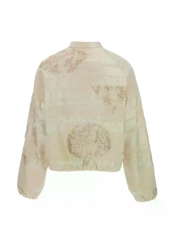 HUI MILANO Orchidea Embellished Jacket