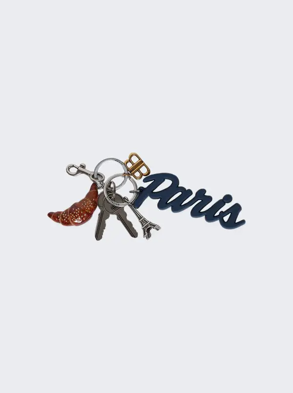 Balenciaga Tourist Paris Cro Key Charm - Multi