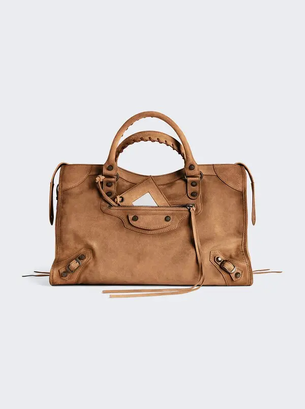 Balenciaga Le City Bag - Tan