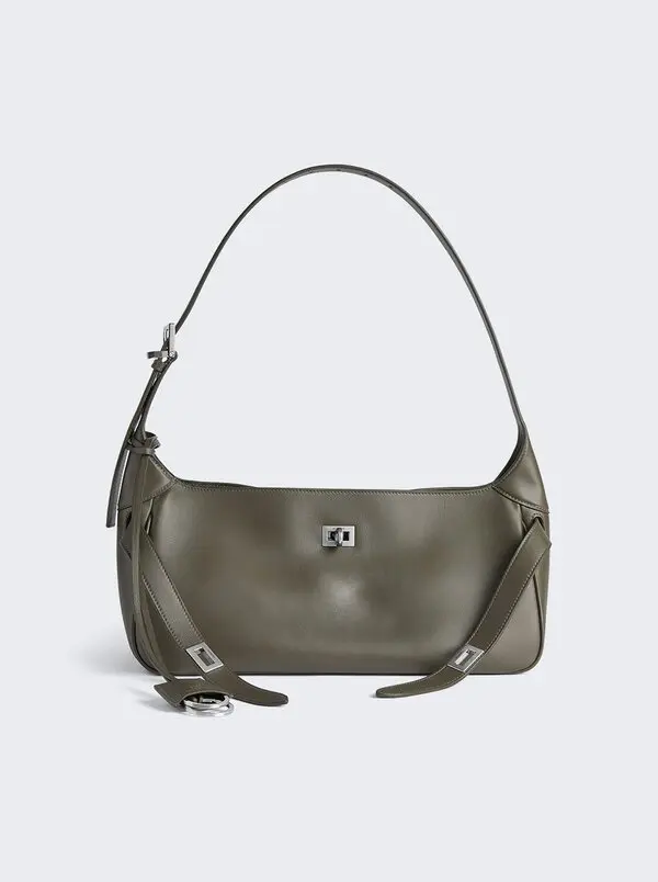 Balenciaga Bel Air Shoulder Bag Small - Khaki