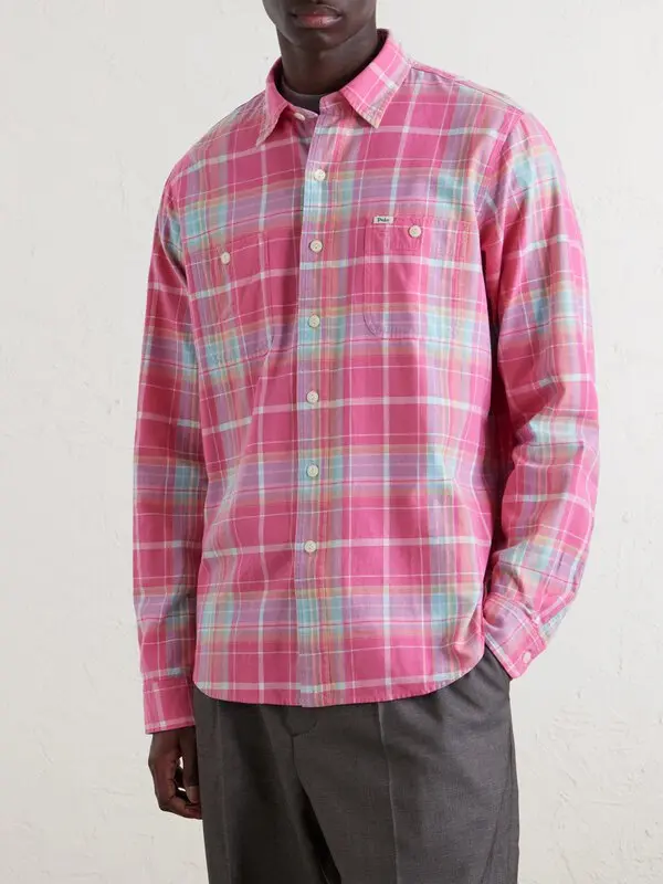 Polo Ralph Lauren Checked Cotton Shirt - Pink