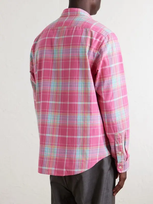 Polo Ralph Lauren Checked Cotton Shirt - Pink
