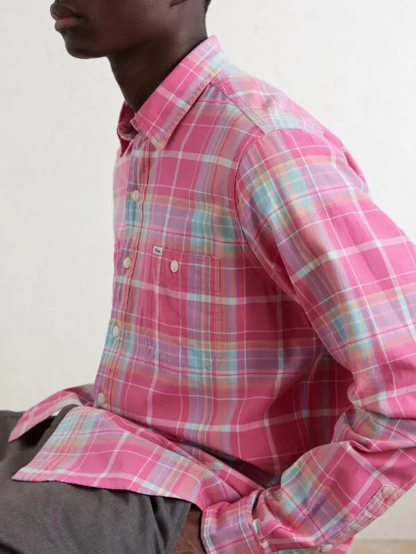 Polo Ralph Lauren Checked Cotton Shirt - Pink