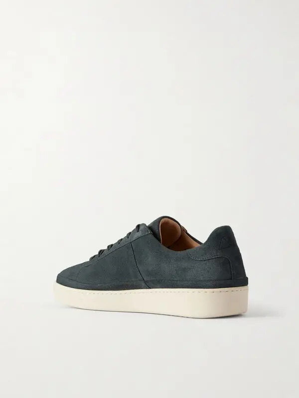 Mulo Suede Sneakers - Blue