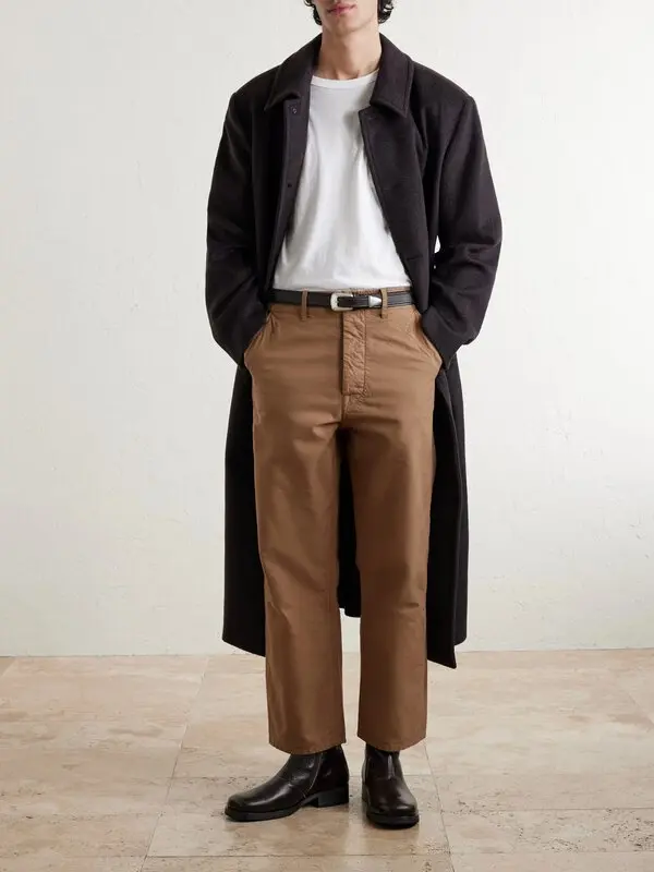 Visvim Straight-leg Cotton-twill Trousers