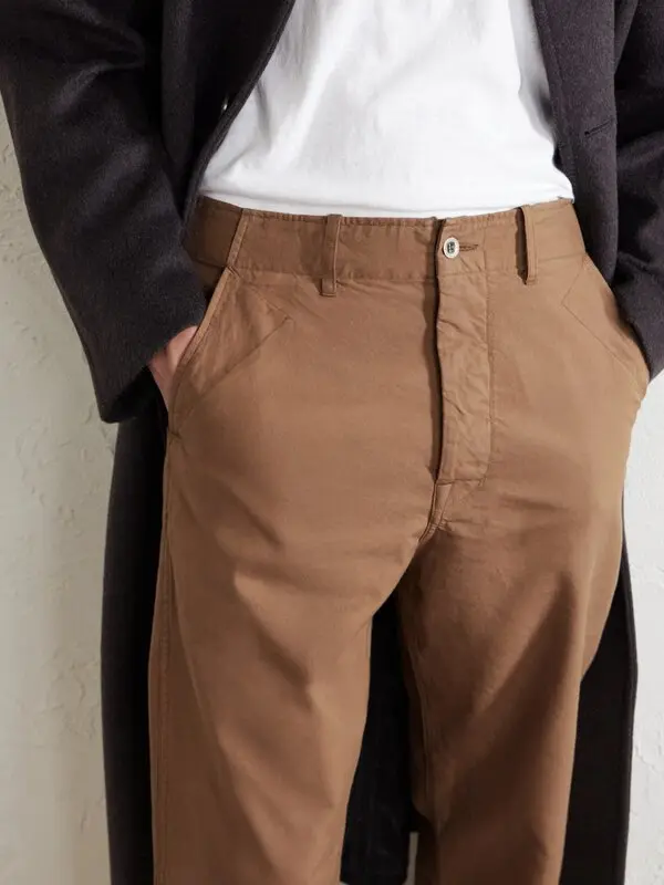 Visvim Straight-leg Cotton-twill Trousers