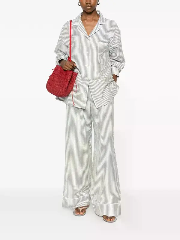 RIVIERA Striped-print Shirt