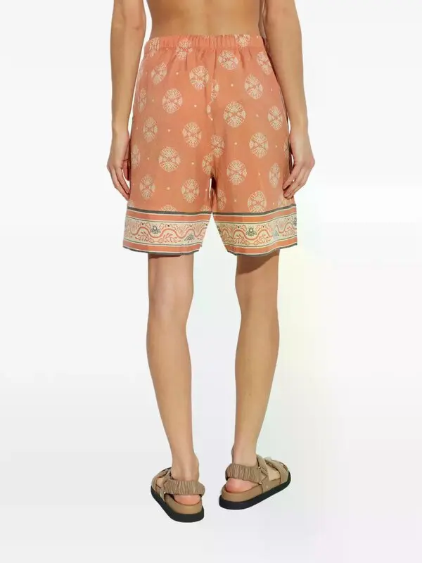 Hanro Printed Drawstring Shorts