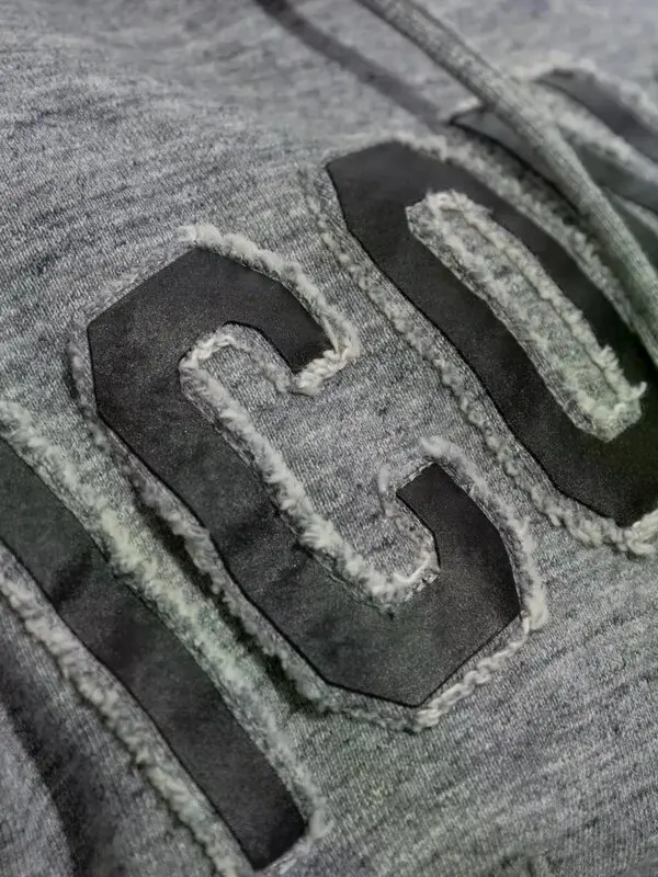 Dsquared2 Marl Logo Patch Hoodie Bodysuit