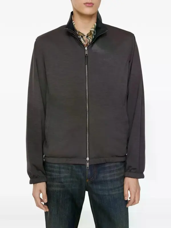 Burberry Reversible Cotton Harrington Jacket