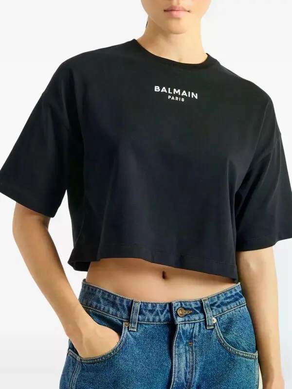 Balmain Paris Embroidered T-shirt