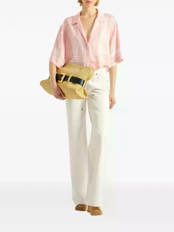 Balmain Printed Foulard Pyjama Shirt