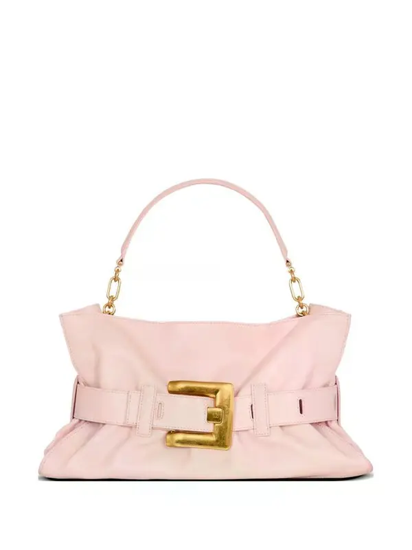 Balmain Medium Anthem Bag In Smooth Leather - Pink