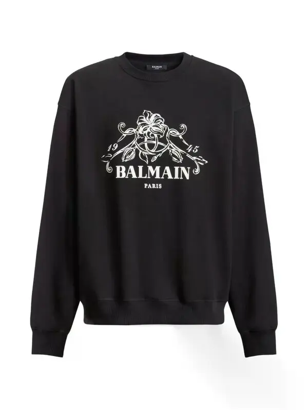 Balmain Printed Vine Sweatshirt