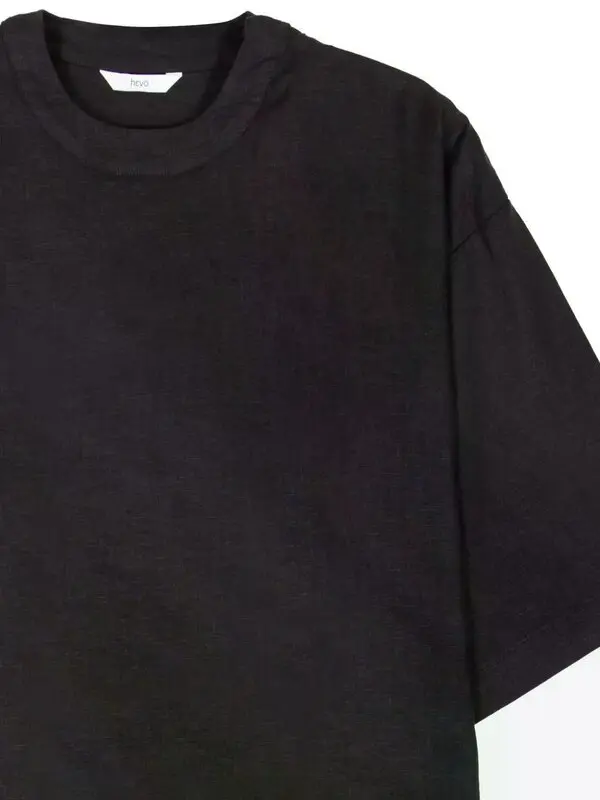 HEVO Drop-shoulder T-shirt - Black