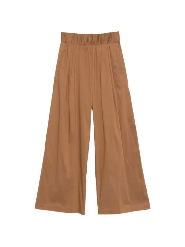 SEMICOUTURE Jhonny Cotton Trousers - Beige