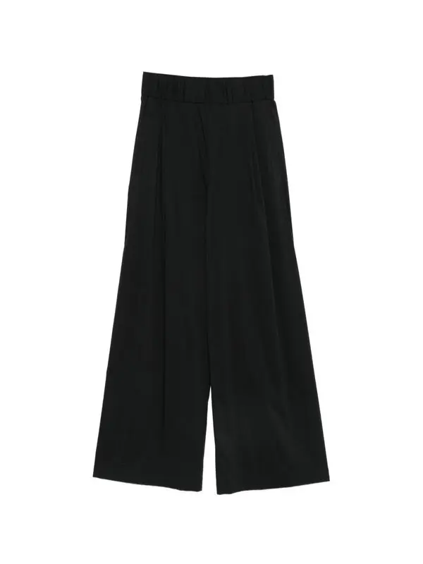 SEMICOUTURE Jhonny Cotton Trousers - Black
