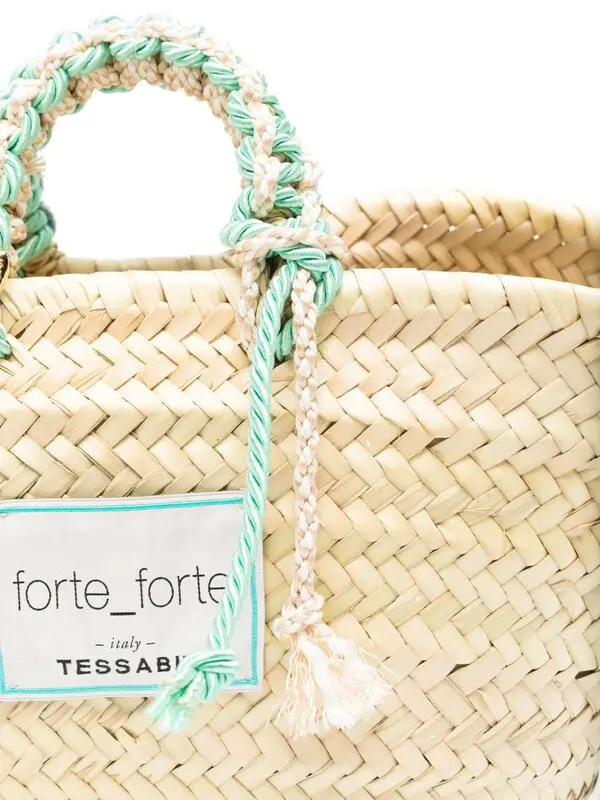 FORTE_FORTE Straw Tote Bag