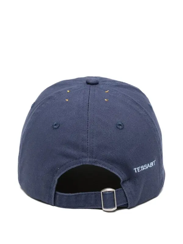 FORTE_FORTE Embroidered Baseball Cap - Blue