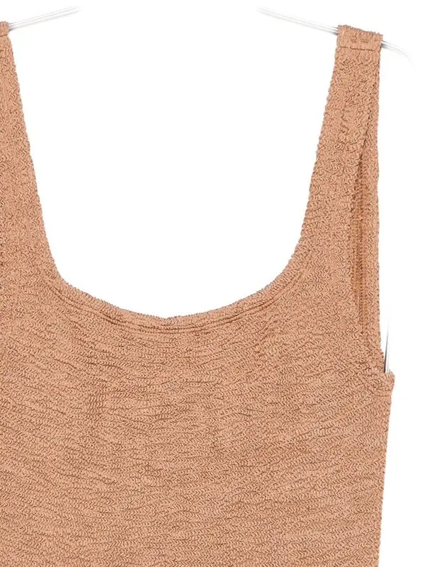 Hunza G Square Swimsuit - Brown