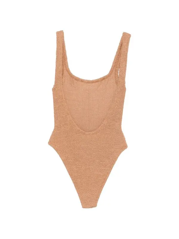 Hunza G Square Swimsuit - Brown