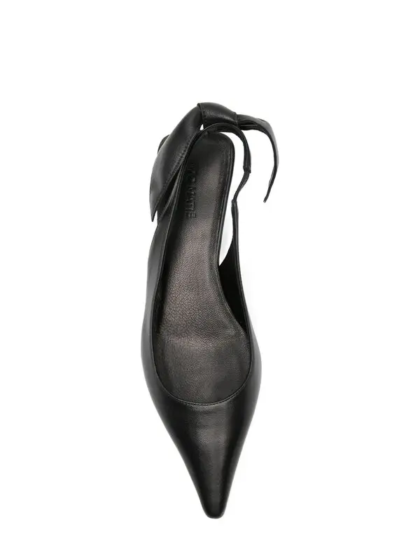 VIC MATIE Leather Slingbacks