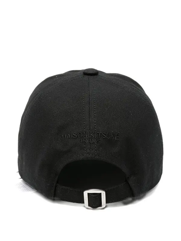 Maison Kitsuné Dressed Fox Baseball Cap - Black