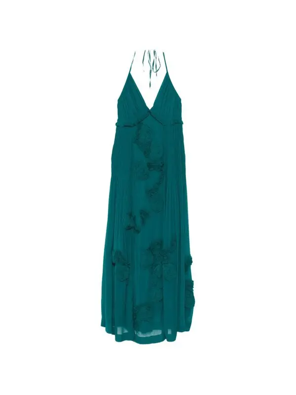 Dries Van Noten Drina Long Dress - Blue