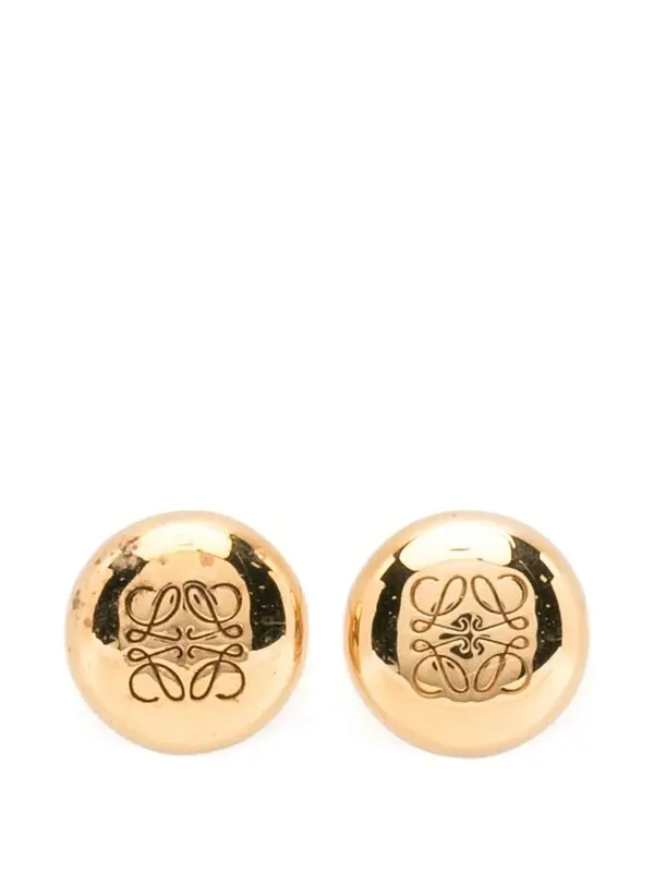 Loewe Pebble Earrings - Gold