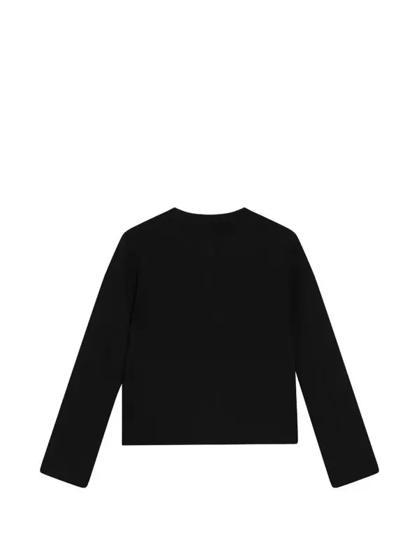 Max Mara Round-neck Long-sleeved Cardigan