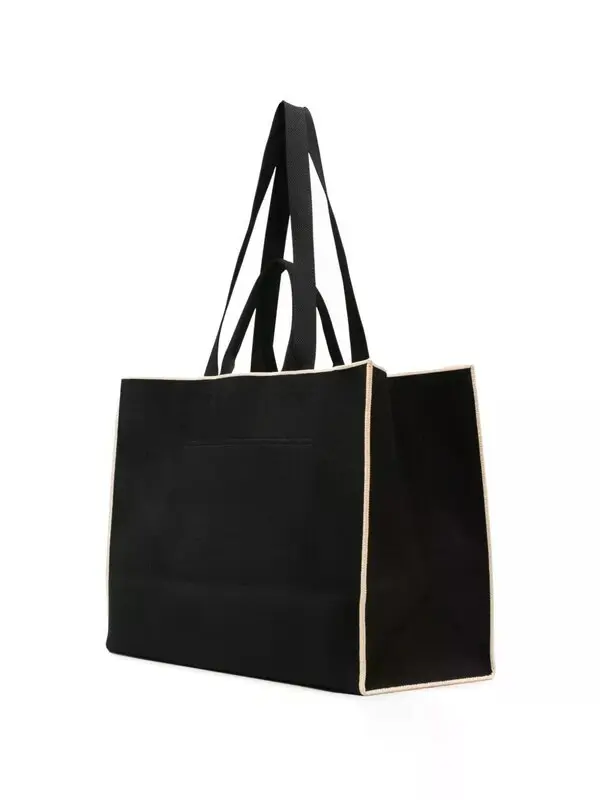 Patrizia Pepe Logo-knit Tote Bag