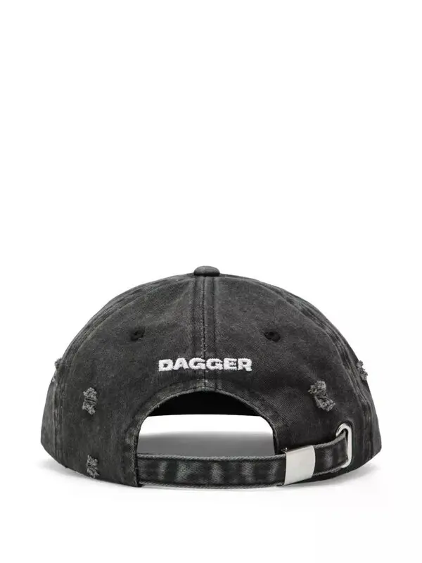 DAGGER Distressed-effect Baseball Cap