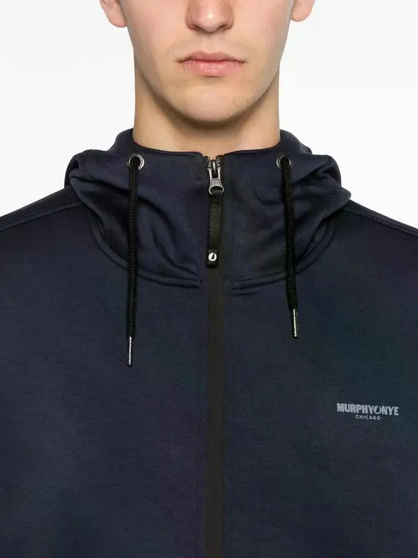 MURPHY&NYE Zip-up Drawstring Hoodie