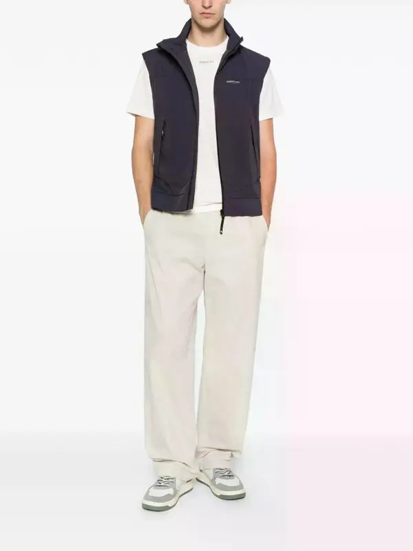 MURPHY&NYE Logo-print High-neck Gilet