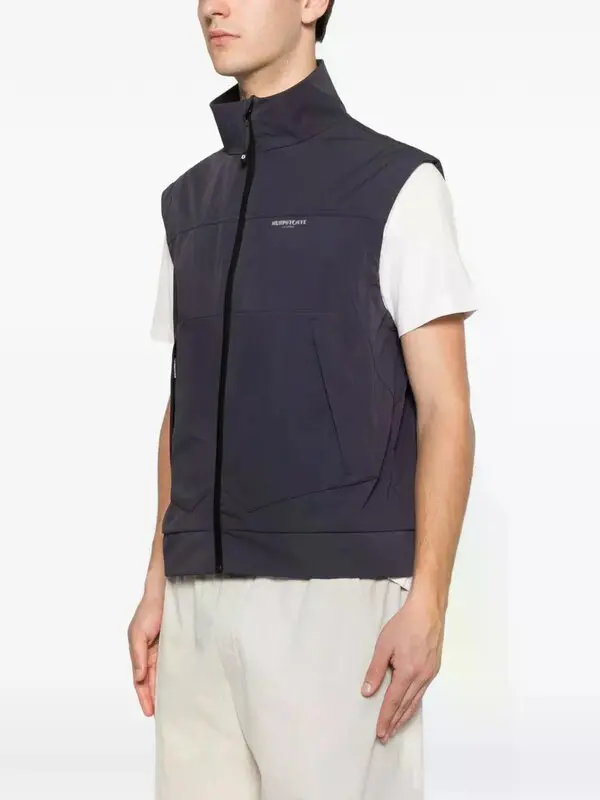 MURPHY&NYE Logo-print High-neck Gilet