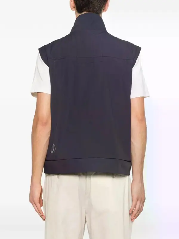 MURPHY&NYE Logo-print High-neck Gilet