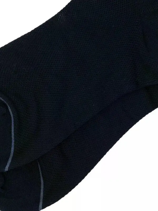 Zegna Piqué Ankle Socks
