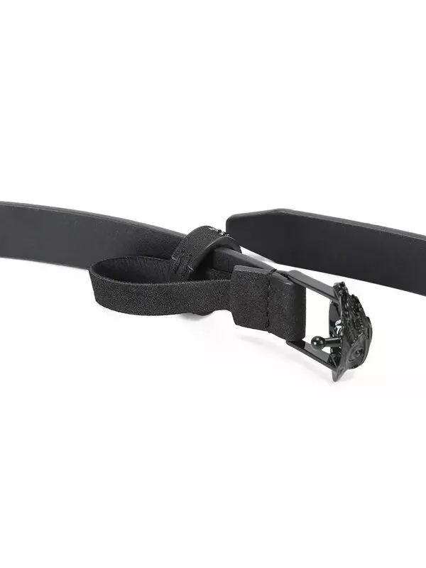 Kurt Geiger Embellished Buckle Belt - Black
