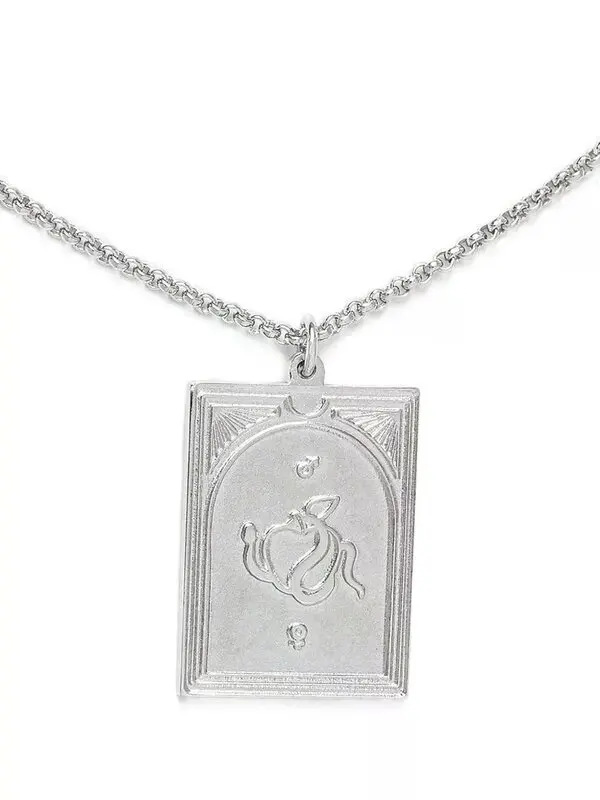Tom Wood Tarot Lovers Pendant Necklace - Silver