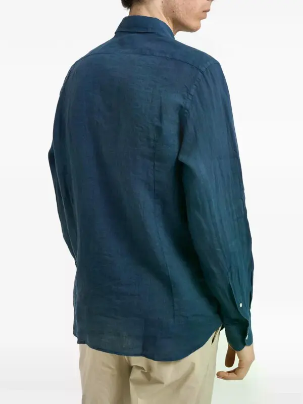MC2 SAINT BARTH Pamplona Long-sleeve Shirt - Blue