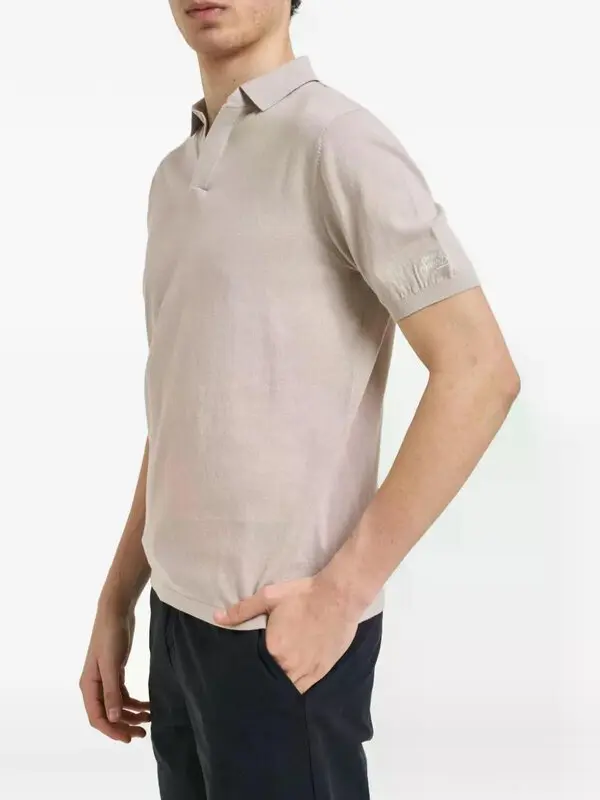 MC2 SAINT BARTH Sloan Short-sleeve Polo Collar T-shirt