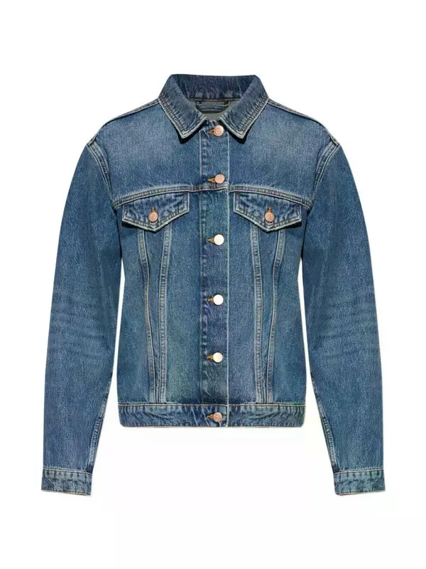 Emporio Armani Button-up Denim Jacket - Blue
