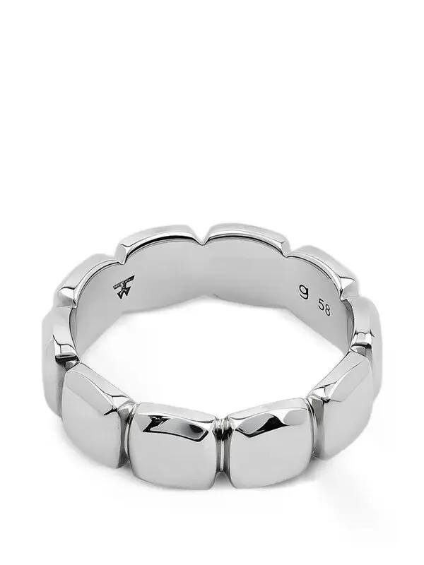 Tom Wood Cushion Band Ring - Silver