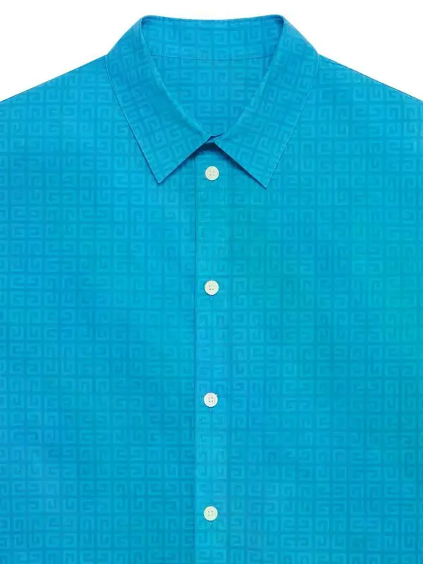 Givenchy 4g Jacquard Beach Boxy-fit Shirt