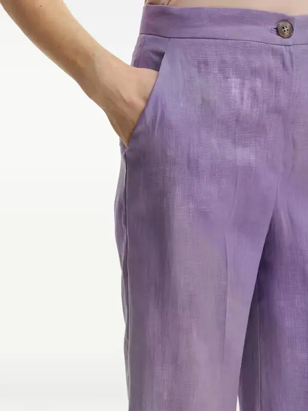 Marella Pressed-crease Wide-leg Trousers