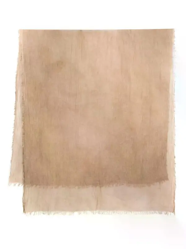 LEATHERSMITH OF LONDON Cotton-muslin Scarf - Neutrals