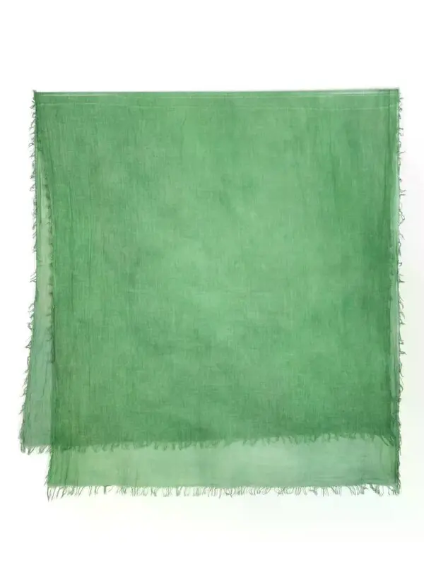LEATHERSMITH OF LONDON Cotton-muslin Scarf - Green