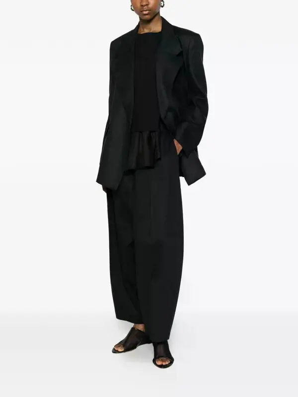 Sú Peak-lapel Double-breasted Blazer