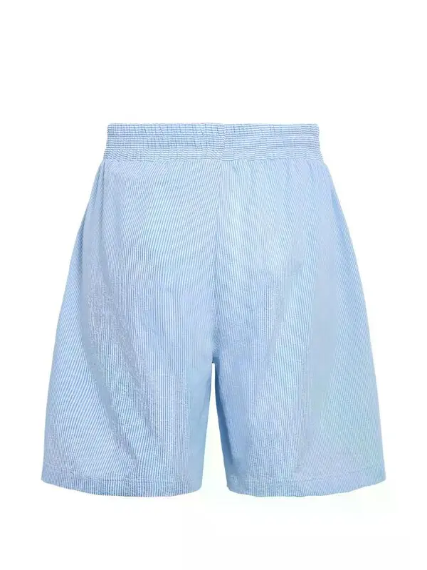 FAMILY FIRST Striped Seersucker Shorts