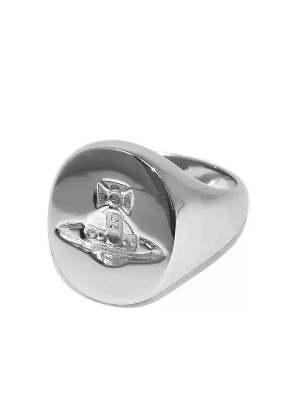 VIVIENNE WESTWOOD Signet Band - Silver